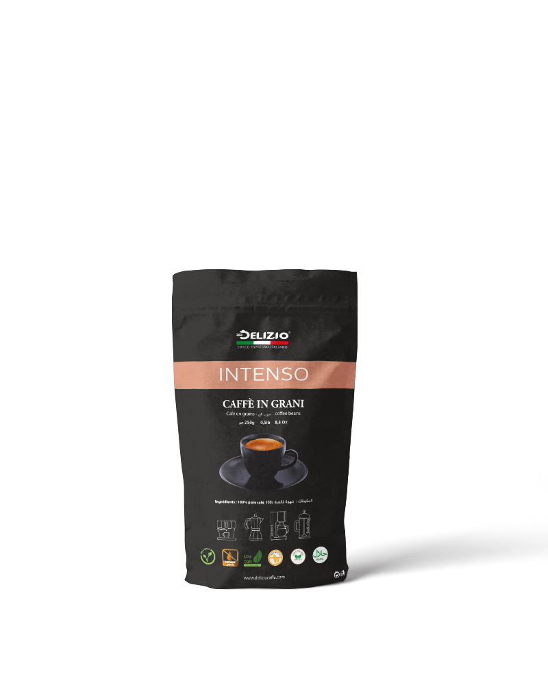 Café en grains Delizio Intenso 250g - Delizio Caffè & Stores